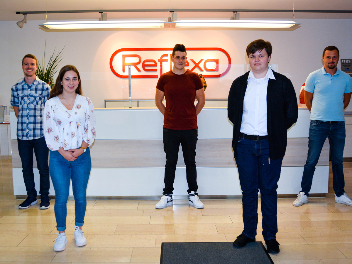 Neue Auszubildende bei Reflexa