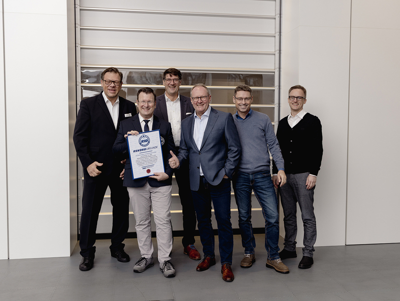 Offizieller Rekord für EFAFLEX: Wir sind die Schnellsten!