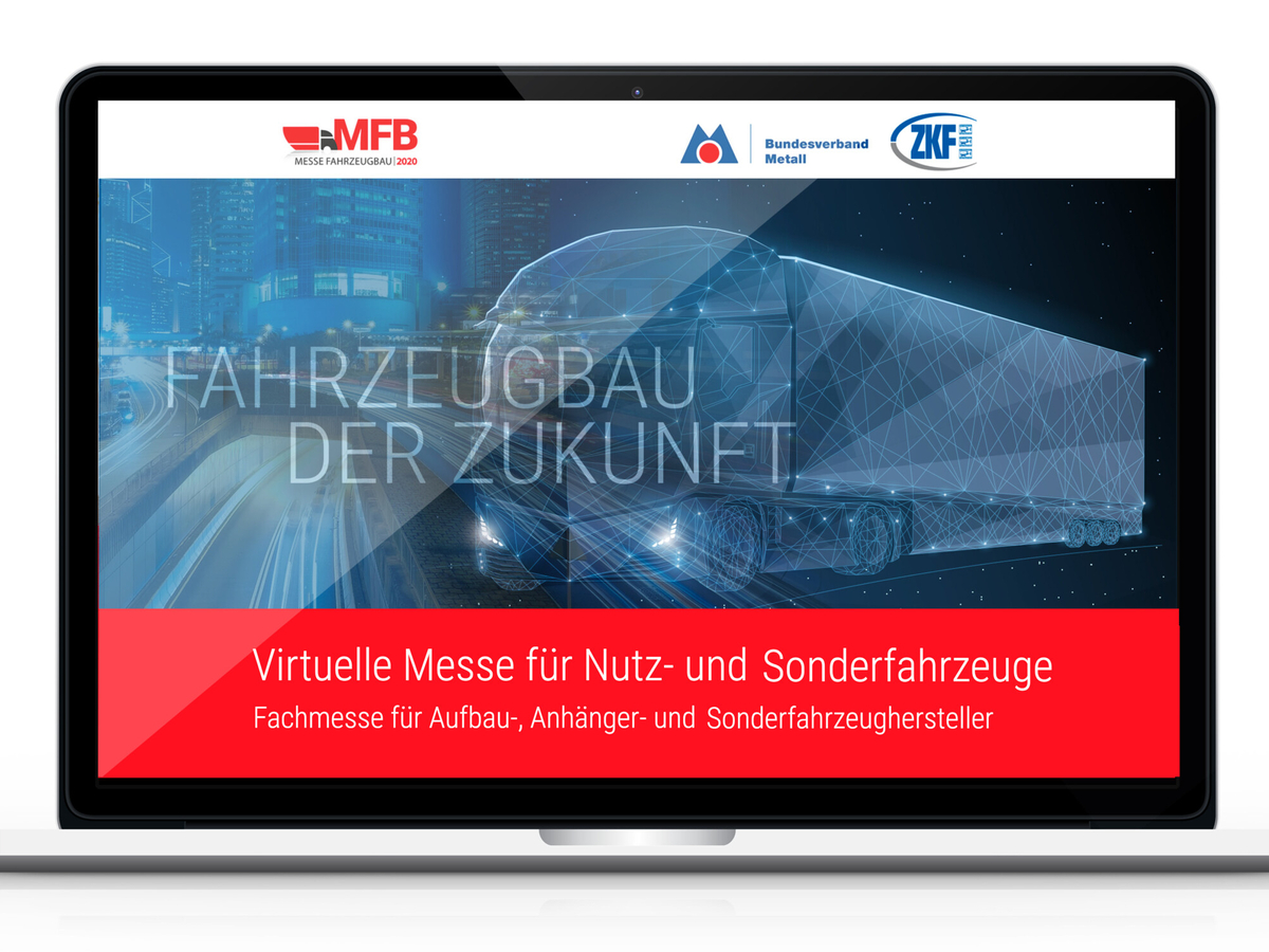 Virtuelle Messe Fahrzeugbau vom 29.09. bis 01.10.2020